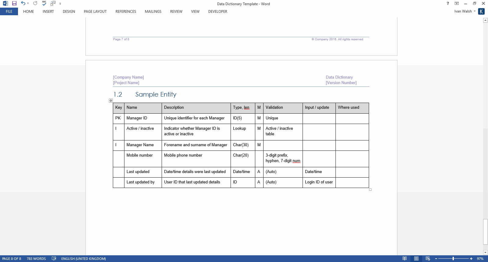 Software Requirements Specification Templates 29 page SRS Use Case 