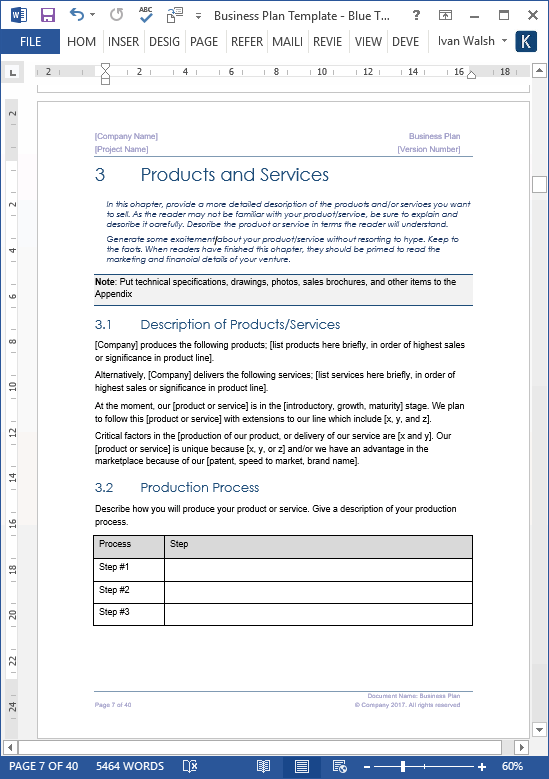 Business Plan Templates 40 Page MS Word 10 Free Excel Spreadsheets Business Plan Templates 40 Page MS Word 10 Free Excel Spreadsheets