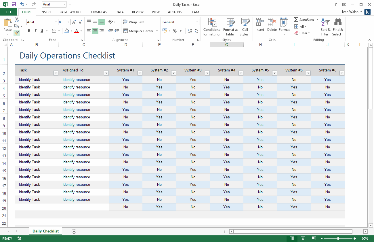 Operations Guide Template Technical Writing Tips