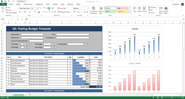 Software Testing Templates – Templates, Forms, Checklists for MS Office ...