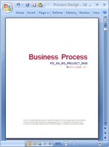 Business Process Design Templates – MS Word, Excel + Visio – MS Office ...
