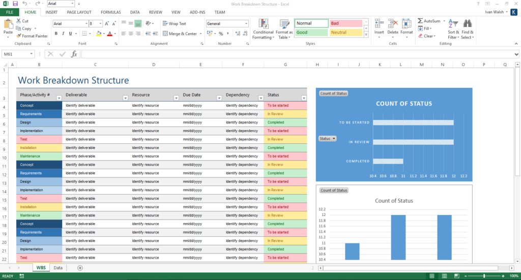 60 x Software Development Lifecycle Templates (MS Word/Excel/Visio ...