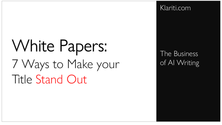 White Paper Templates – MS Office Templates with AI prompts