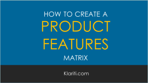 How to Create a Product Features Matrix – MS Office Templates with AI ...