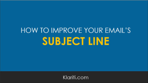 How to improve the subject line of an email – Templates, Forms ...
