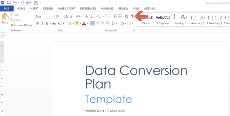 How to Get Rid of Backwards P in Word – MS Office Templates with AI prompts