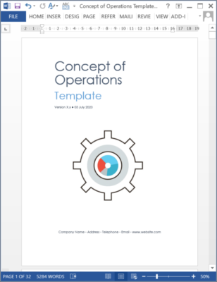 Concept of Operations (MS Office) – MS Office Templates with AI prompts