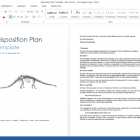 Conversion Plan Template (MS Word) – Templates, Forms, Checklists for ...