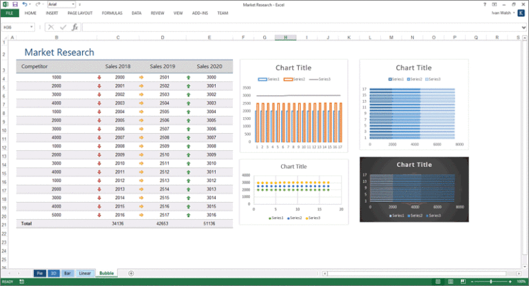 Market Research Templates (MS Office) – MS Office Templates with AI prompts