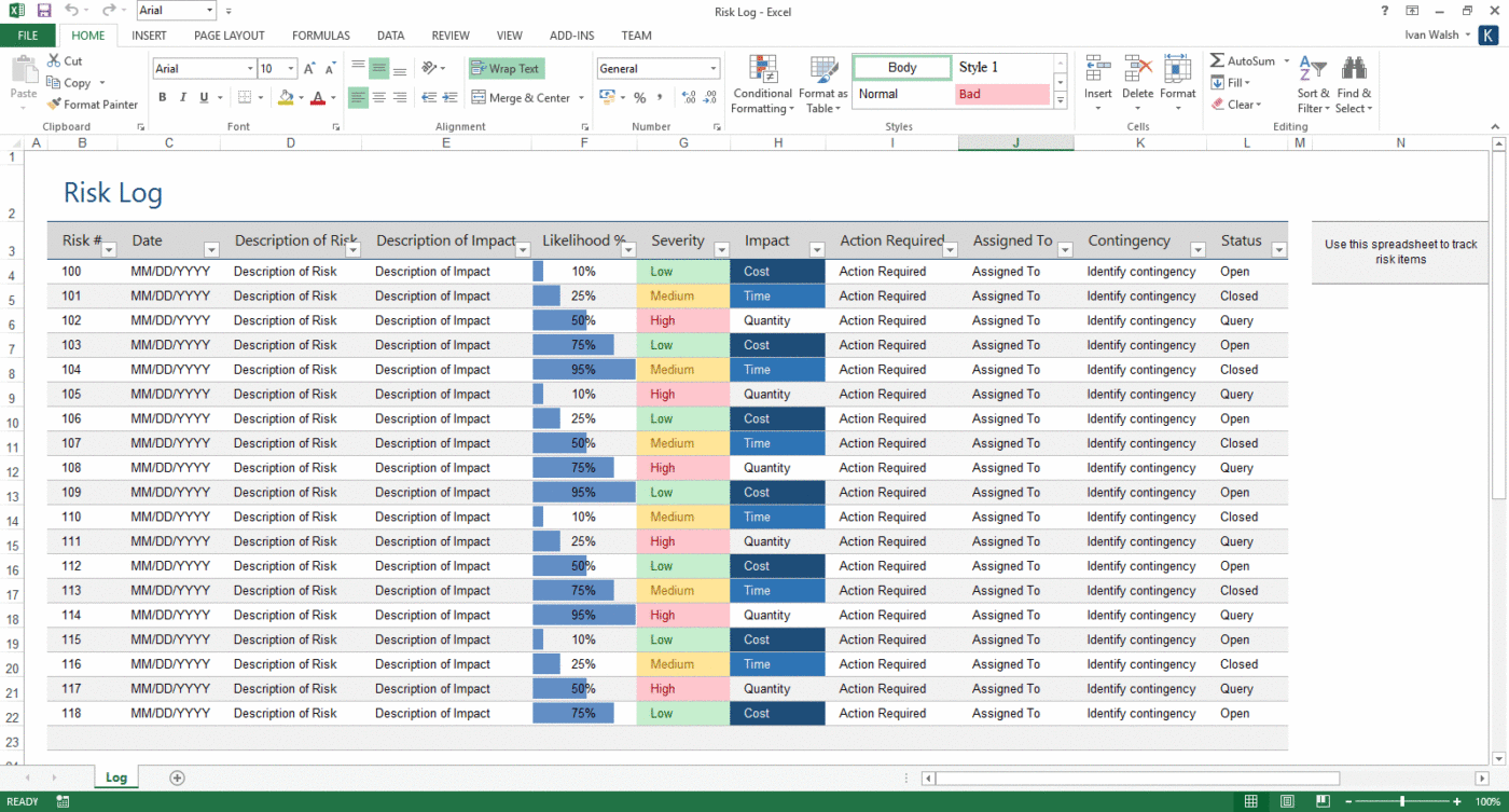Project Plan Templates – MS Office Templates with AI prompts