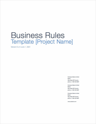Business Rules Template (Apple) – MS Office Templates with AI prompts