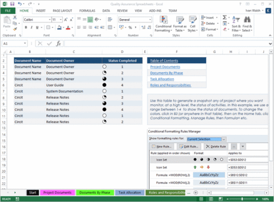 Quality Assurance Plan Templates (MS Office) – MS Office Templates with ...