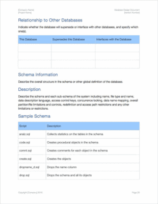 Database Design Template (Apple) – MS Office Templates with AI prompts