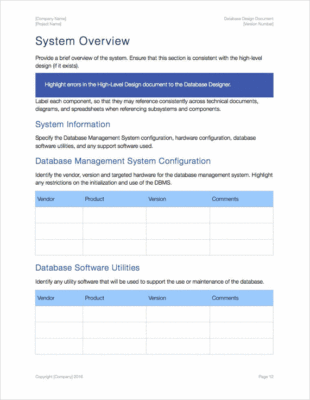 Database Design Template (Apple) – MS Office Templates with AI prompts