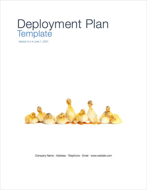 Deployment Plan Template (Apple) – MS Office Templates with AI prompts