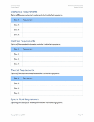 Interface Control Document Template (Apple) – MS Office Templates with ...