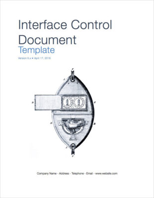 Interface Control Document Template (Apple) – MS Office Templates with ...