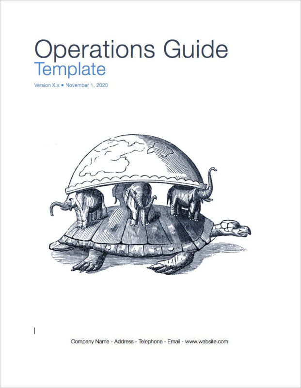 Operations Guide Template (Apple) – MS Office Templates with AI prompts