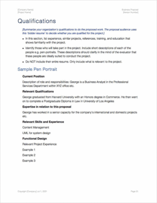 Proposal Templates (Apple) – MS Office Templates with AI prompts