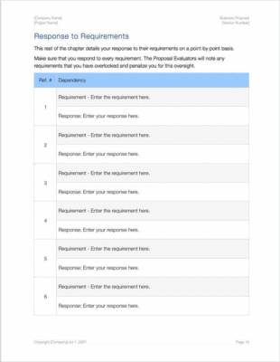 Proposal Templates (Apple) – Templates, Forms, Checklists for MS Office ...