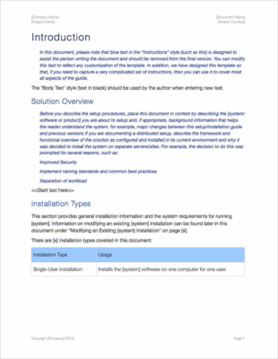 Setup Guide Template (Apple) – MS Office Templates with AI prompts