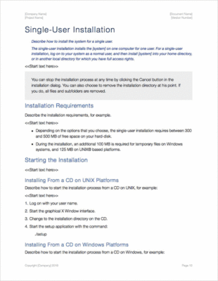 Setup Guide Template (Apple) – MS Office Templates with AI prompts