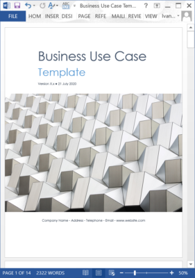 How to Write a Business Use Case – MS Office Templates with AI prompts