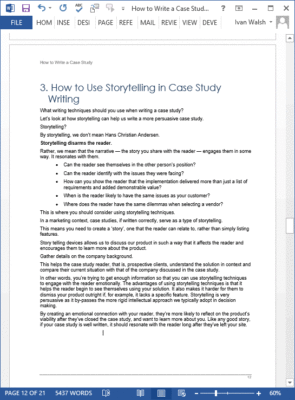Case study templates – Technology theme – MS Office Templates with AI ...