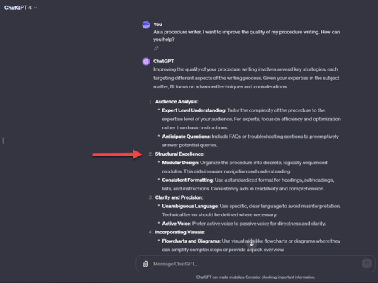 A Primer on How to Write Standard Operating Procedures Using ChatGPT and Google Bard – MS Office ...