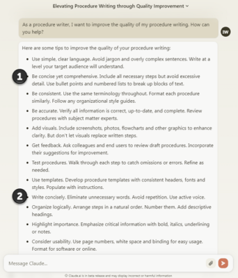 A Primer on How to Write Standard Operating Procedures Using ChatGPT and Google Bard – MS Office ...