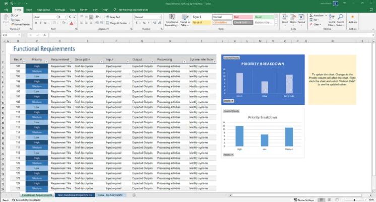 Product Requirements Document (PRD) Template – MS Office Templates with ...