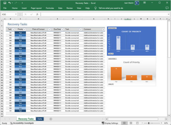 Continuity of Operations Plan Templates – MS Office Templates with AI ...
